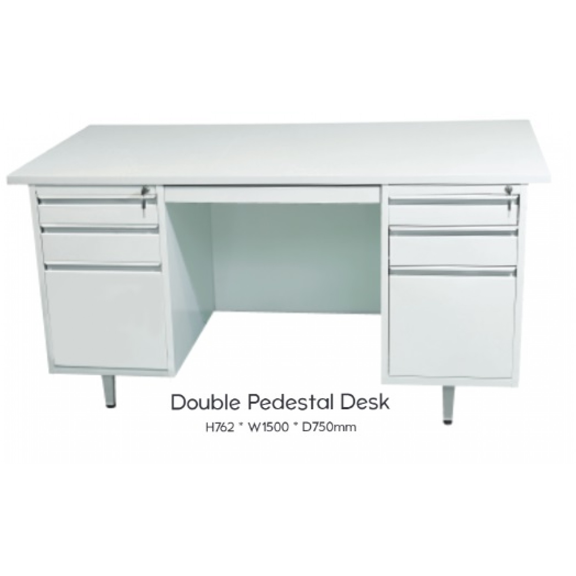 Metal Table with Wooden Table Top